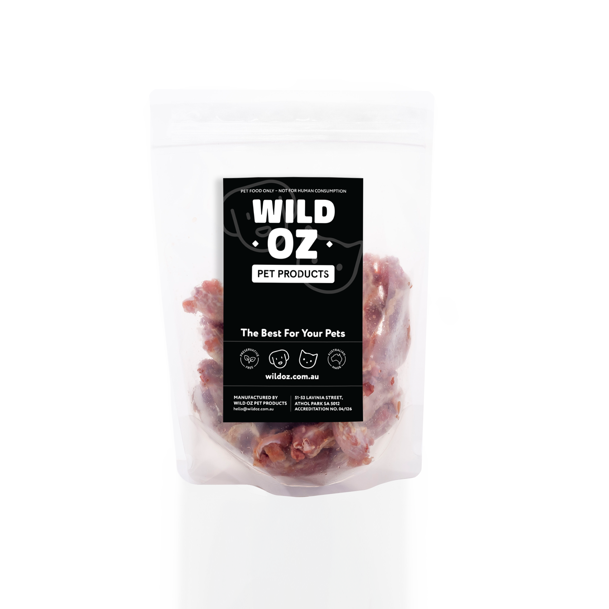 Raw Chicken Necks for Dogs – wild-oz