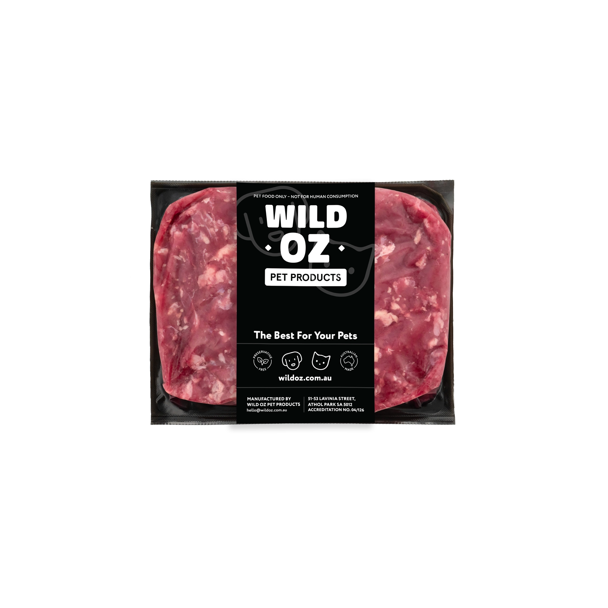Wild Goat & Boar mix pet mince 500g – wild-oz