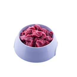 Raw diced kangaroo pet food 500g – wild-oz